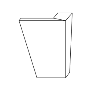 Bracket Feet & Toe Kick Cutouts - Keystone Wood Specialties